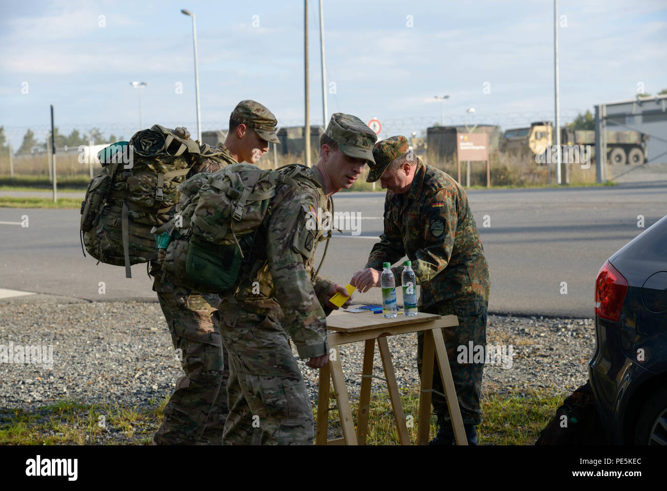 U.S. Soldiers, assigned to 18th Combat Sustainment Support Battalion ...
