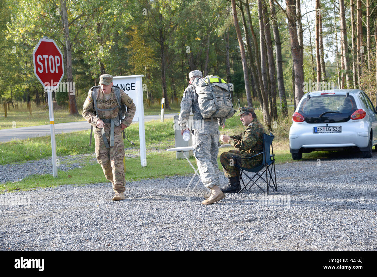 U.S. Soldiers, assigned to 18th Combat Sustainment Support Battalion ...