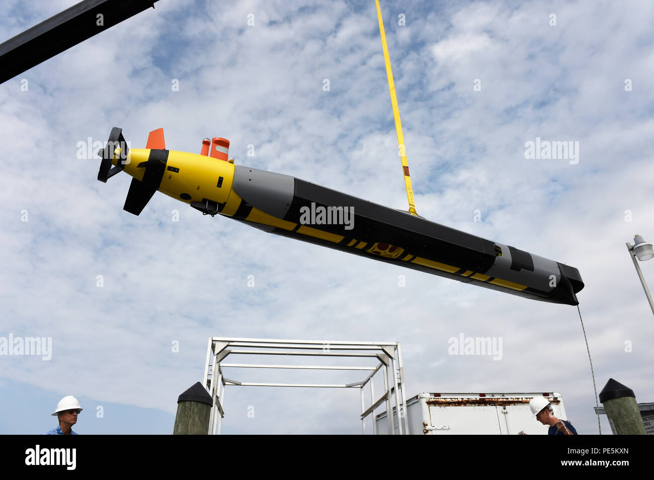 Remus 600 auv autonomous underwater vehicle hi-res stock photography ...