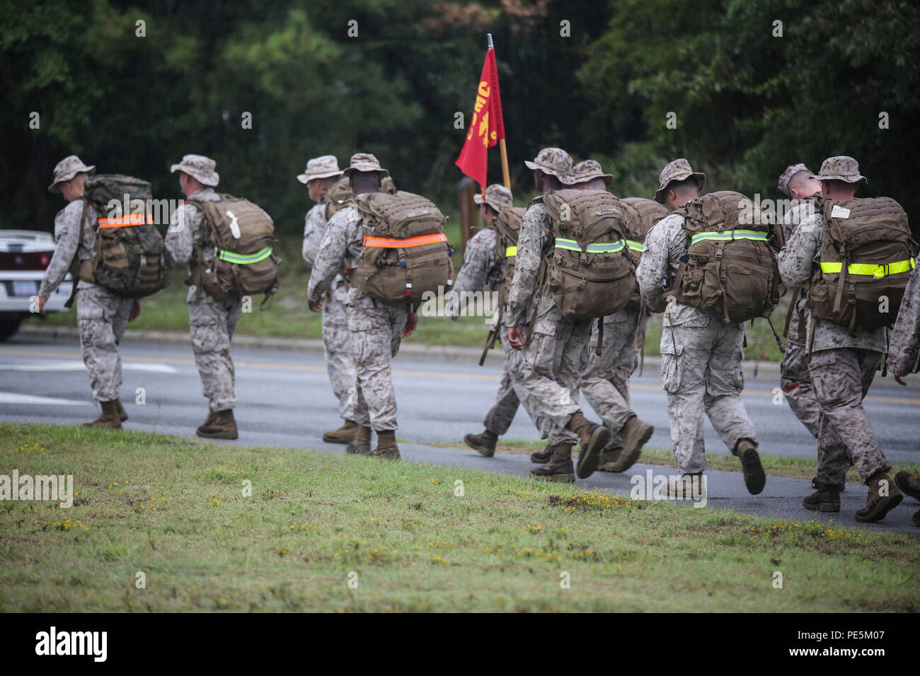 Marines with Combat Logistics Regiment 2, 2nd Marine Logistics Group ...