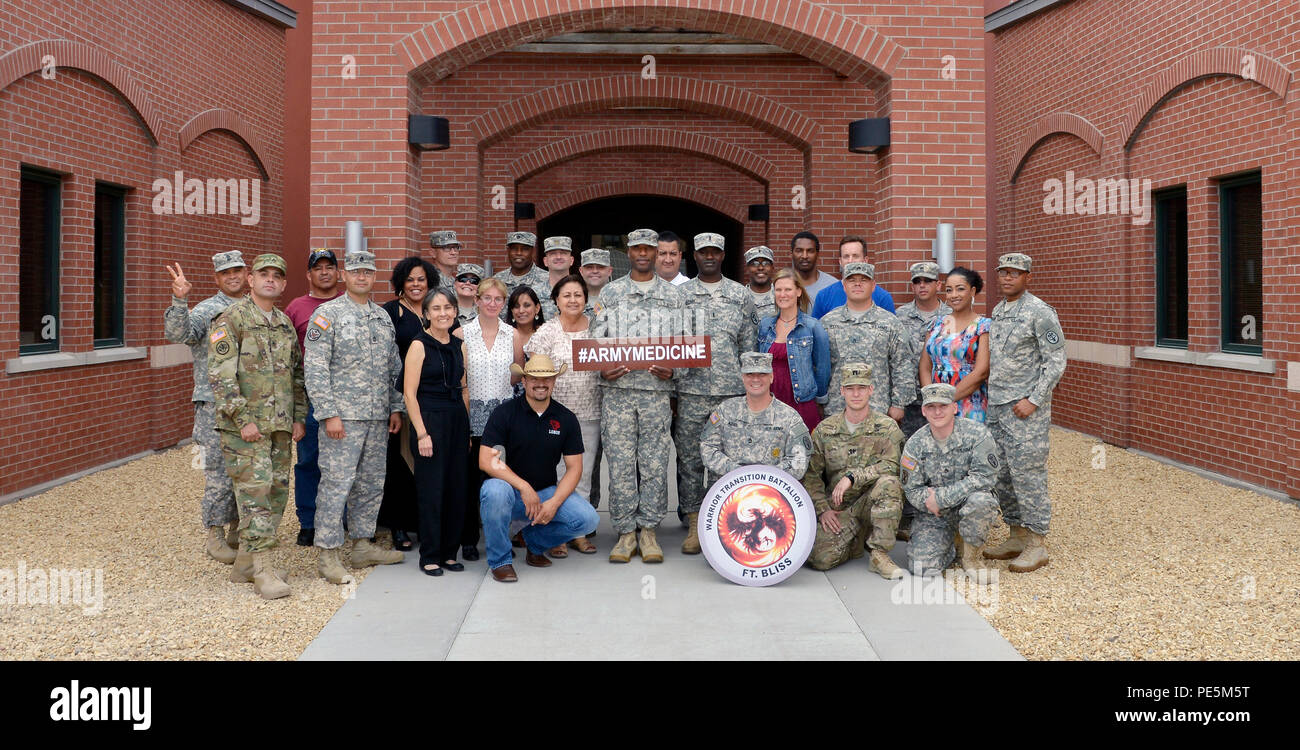 Fort Bliss Warrior Transition Battalion Commander, Lt. Col. Bruce J ...