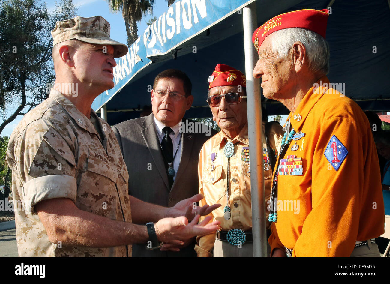 Marine Corps Base Camp Pendleton hosts a commemoration ceremony for the ...