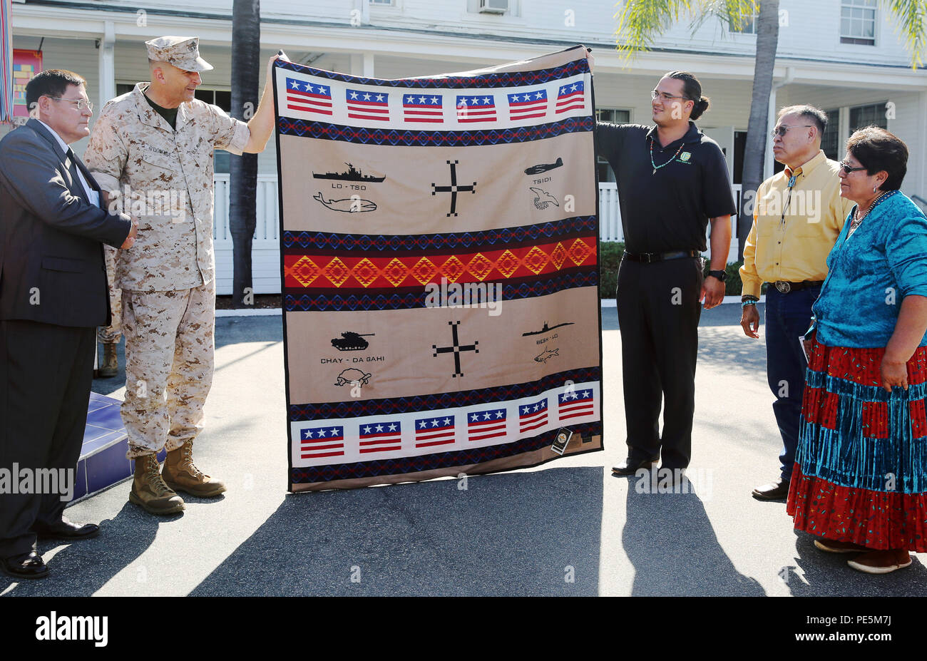 Marine Corps Base Camp Pendleton hosts a commemoration ceremony for the ...