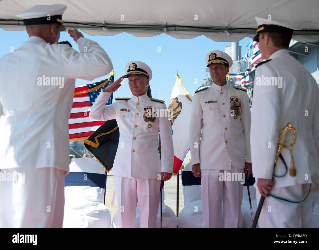 SAN DIEGO (Sept. 24, 2015) Vice Adm. Tom Rowden, commander, Naval ...