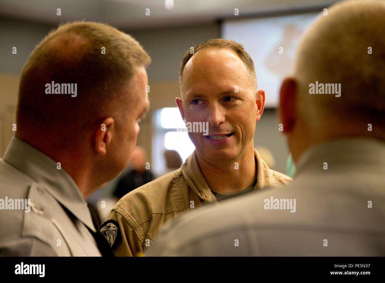 U.S. Marine Corps Col. Chris Pappas III, Commanding Officer of Marine ...