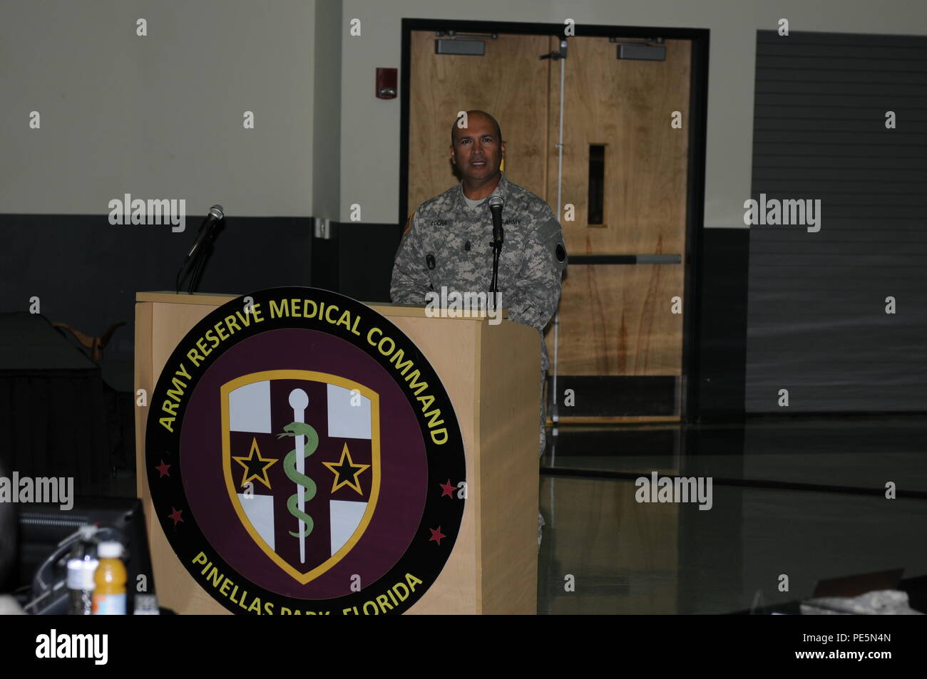 During the change of responsibility ceremony the morning of Sept. 24 ...