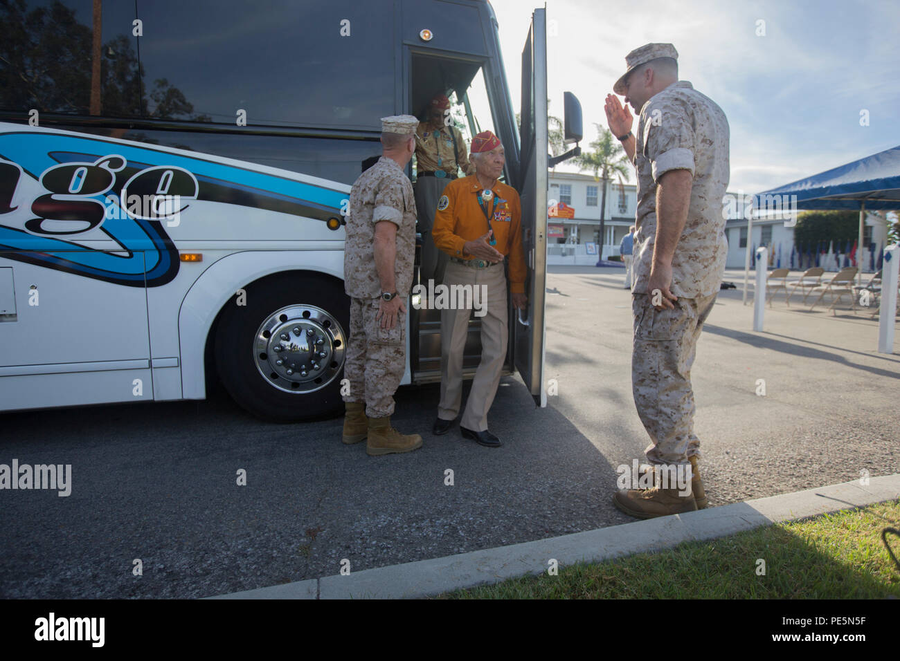 U.S. Marine Corps Maj. Gen. Daniel J. O'Donohue (right), Commanding ...