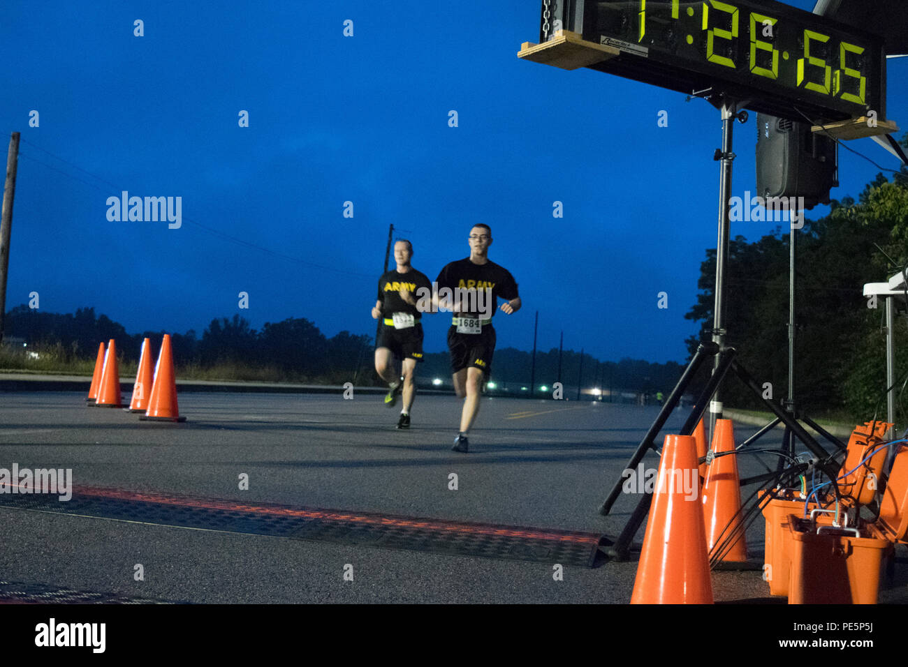 Racers cross the finish line of HRC’s Men’s Health Day Prostate Cancer ...