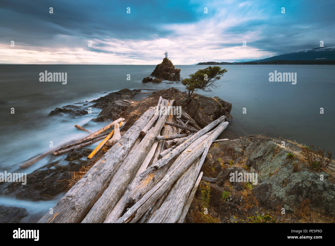 The beautiful scapes of Bowen Island BC Canada in the Pacific North ...