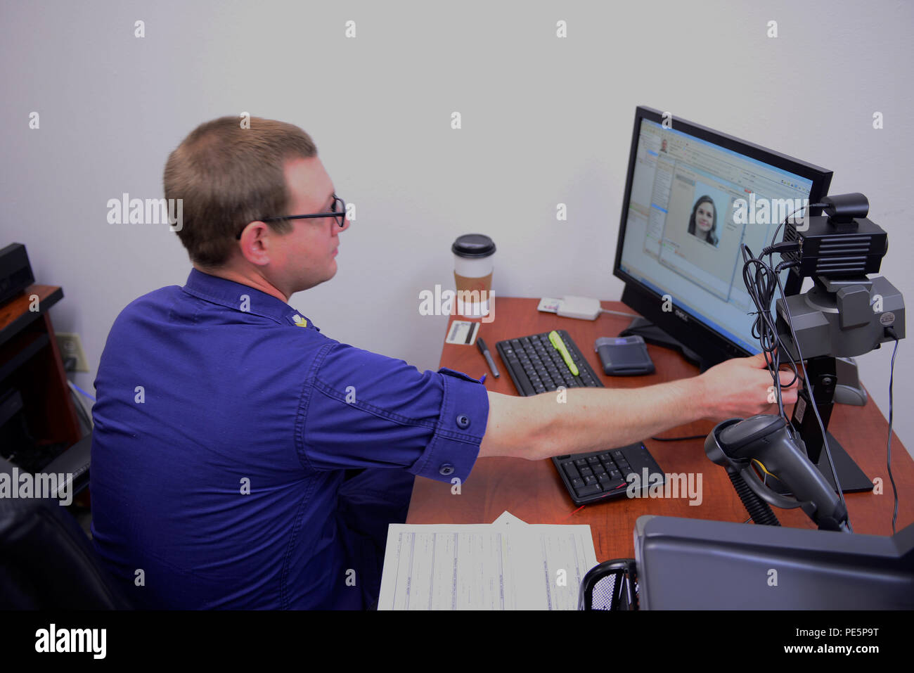 Military dependent identification cards hi-res stock photography and ...