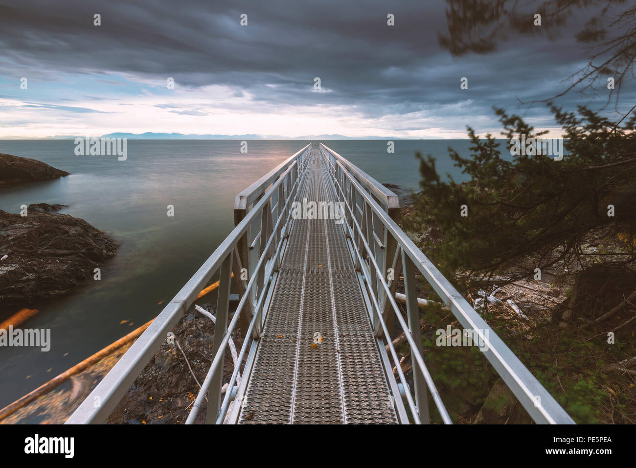 The beautiful scapes of Bowen Island BC Canada in the Pacific North ...