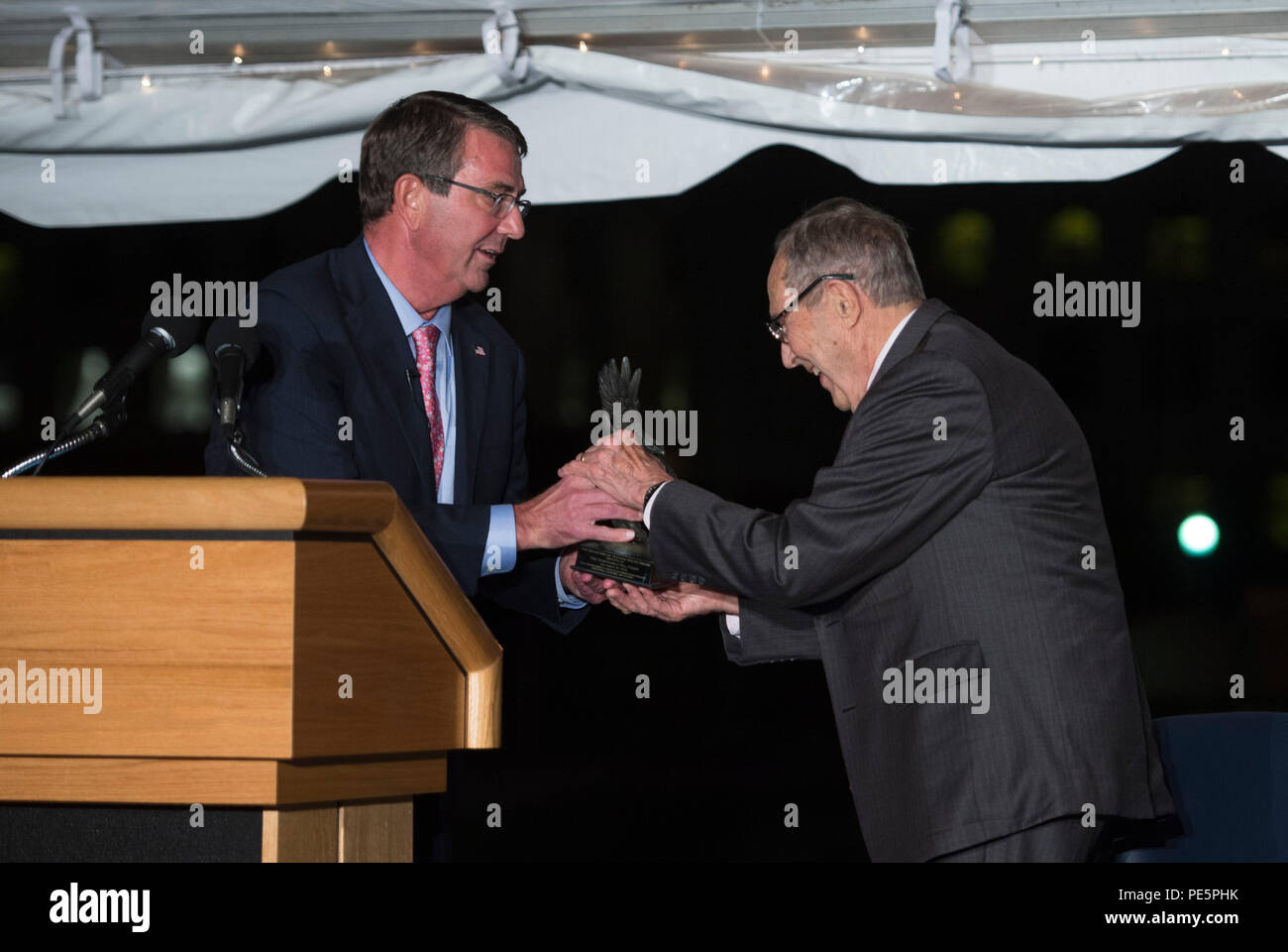 Secretary of Defense Ash Carter presents the inaugural Innovators in ...