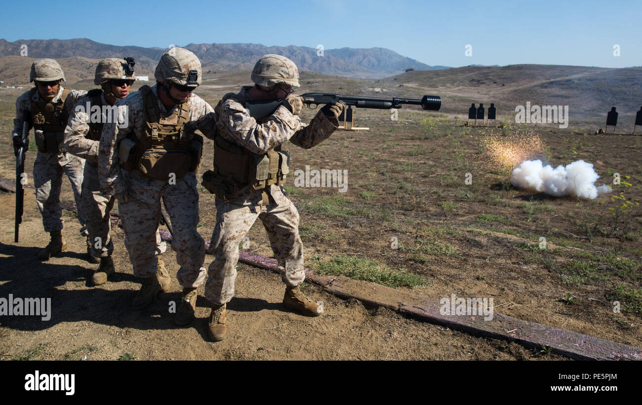Marines with 1st Law Enforcement Battalion, I Marine Expeditionary ...