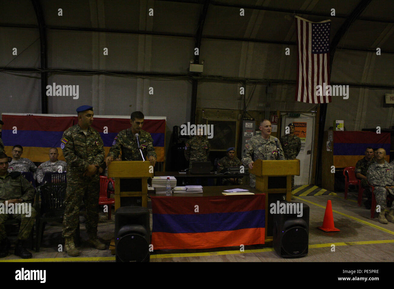 Lt. Col. Jeffrey LaPierre, the commander of Multinational Battle Group ...