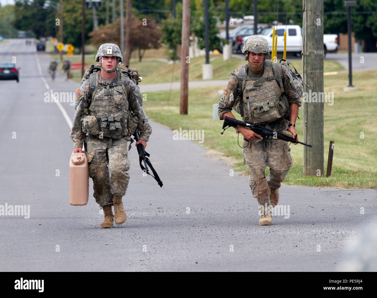 Spc. Kyle Little, a medic with 2nd Battalion, 44th Air Defense ...