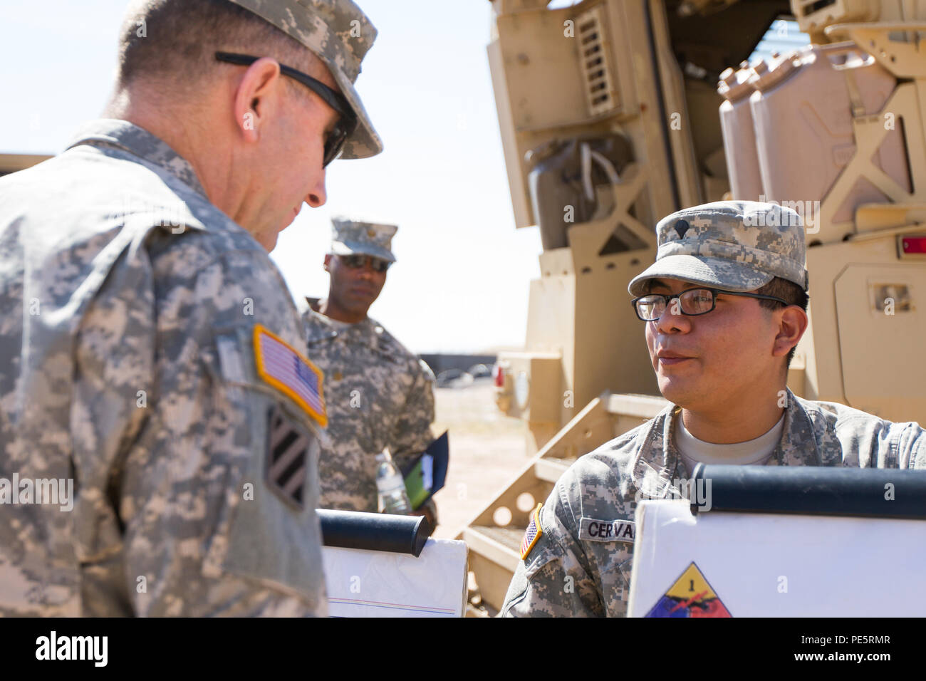 Spc. Alexis Cervantes, a native of Houston and a wheeled vehicle ...