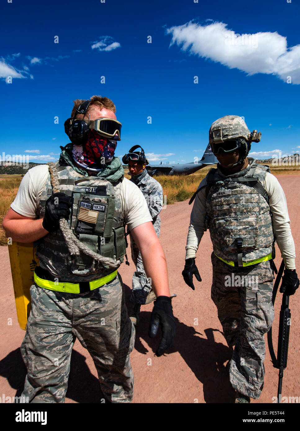 Approximately 150 Airmen from the 821st Contingency Response Group at ...