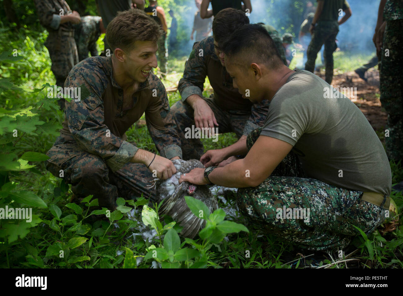 Jungle environment survival training hi-res stock photography and ...