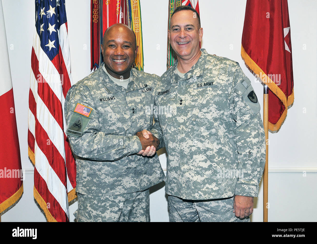 From left, Maj. Gen. Darryl A. Williams, U.S. Army Africa Commanding ...