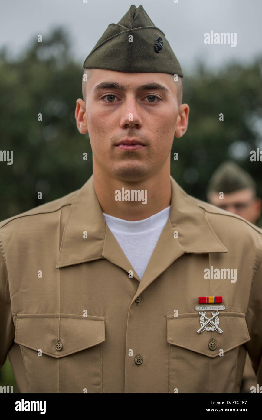 Pfc. Daniel E. Nash, the Fox Company high shooter from Platoon 2077 ...