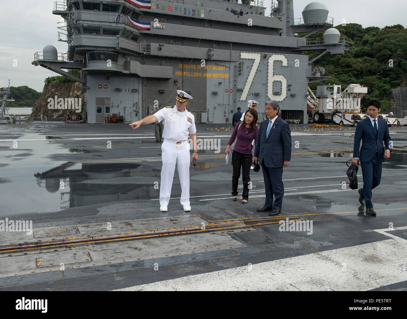 151002-N-IN729-137 YOKOSUKA, Japan (Oct. 2, 2015) Capt. Christopher ...