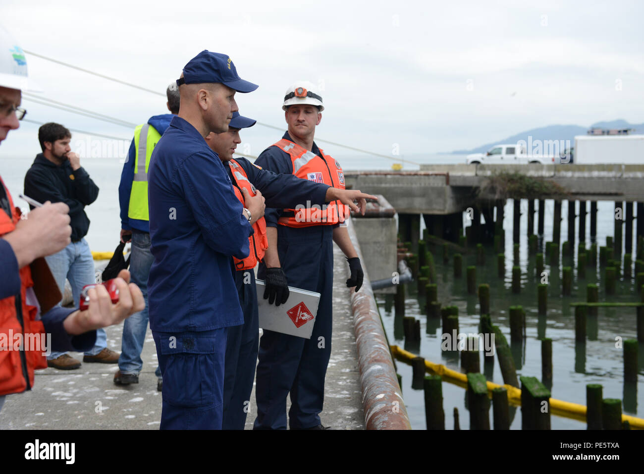 Capt. Dan Travers, commander Sector Columbia River and captain of the ...