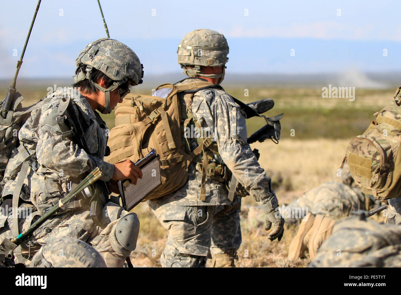 First Lt. Maychee Zah, the fire support officer for C Company, 2nd ...