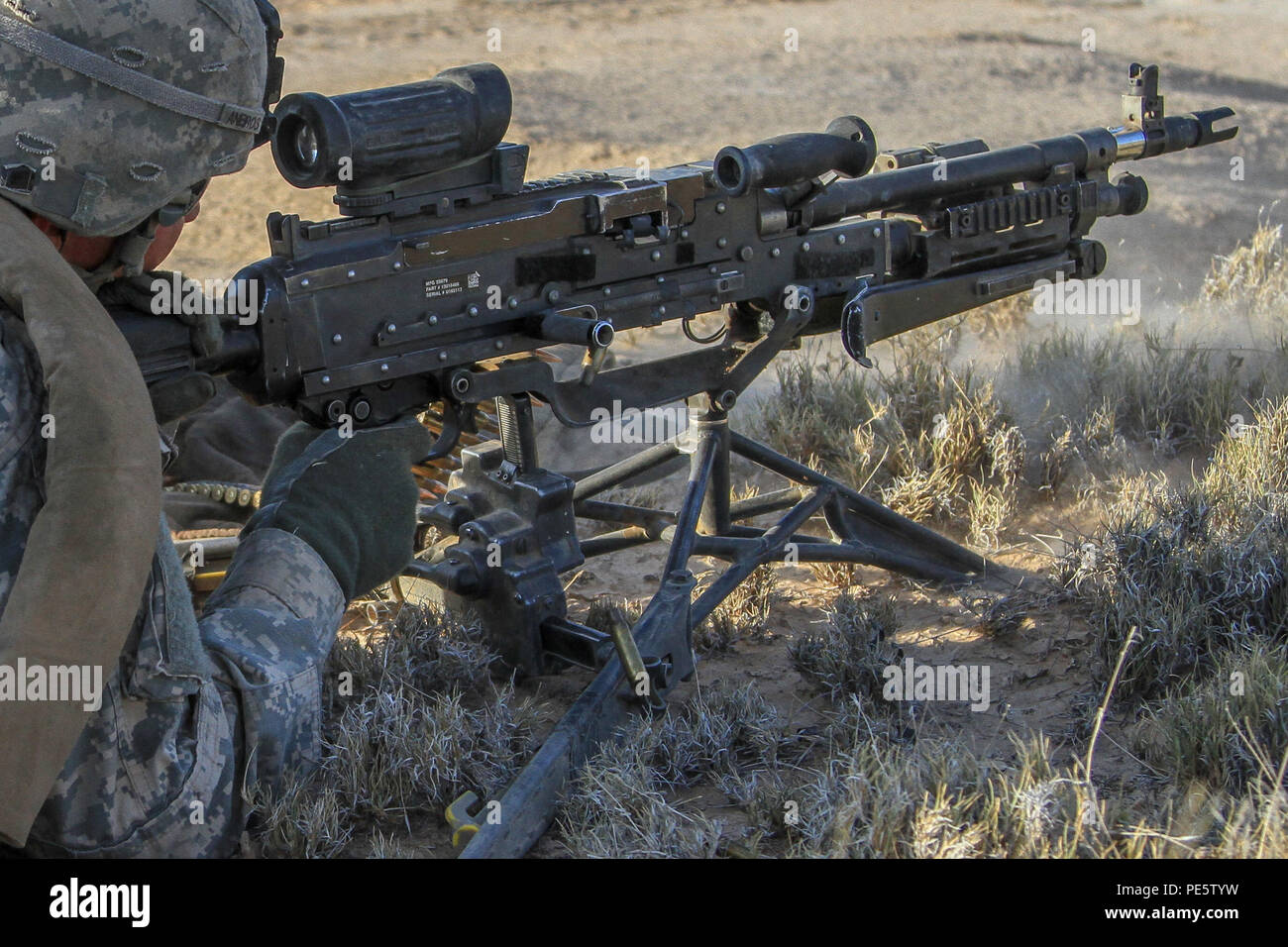 A paratrooper assigned to the 2nd Battalion, 325th Airborne Infantry ...