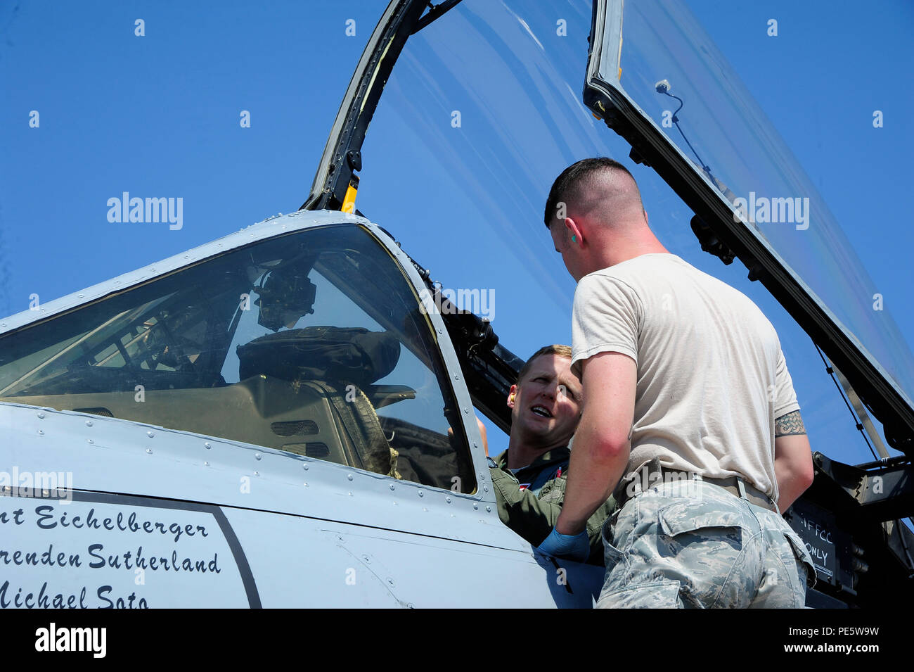 U.S. Air Force Airman 1st Class Jeff Gabriellini, 355th Aircraft ...