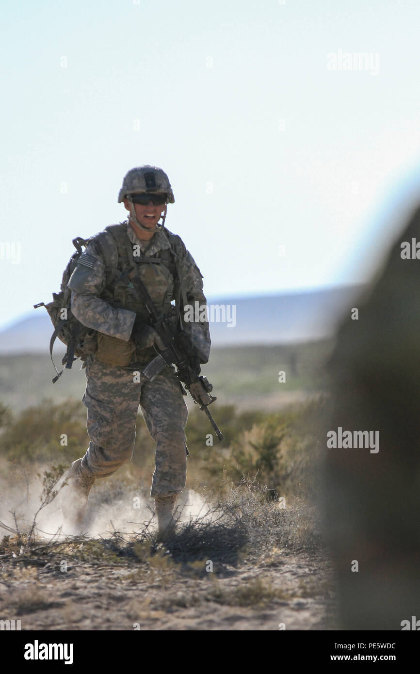 A paratrooper assigned to the 2nd Battalion, 325th Airborne Infantry ...