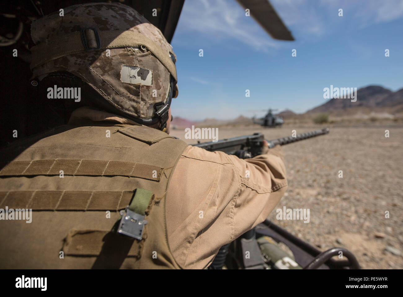 U.S. Marine Corps Sgt. Robert Brown, with Marine Light Attack ...