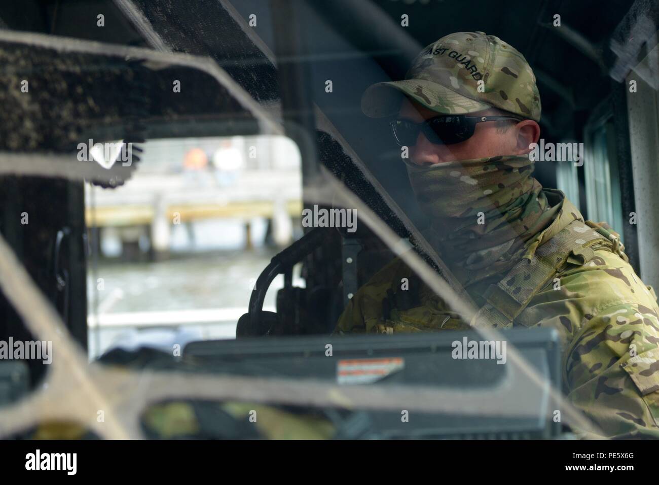 Petty Officer 3rd Class Steven Susen, a maritime enforcement specialist ...