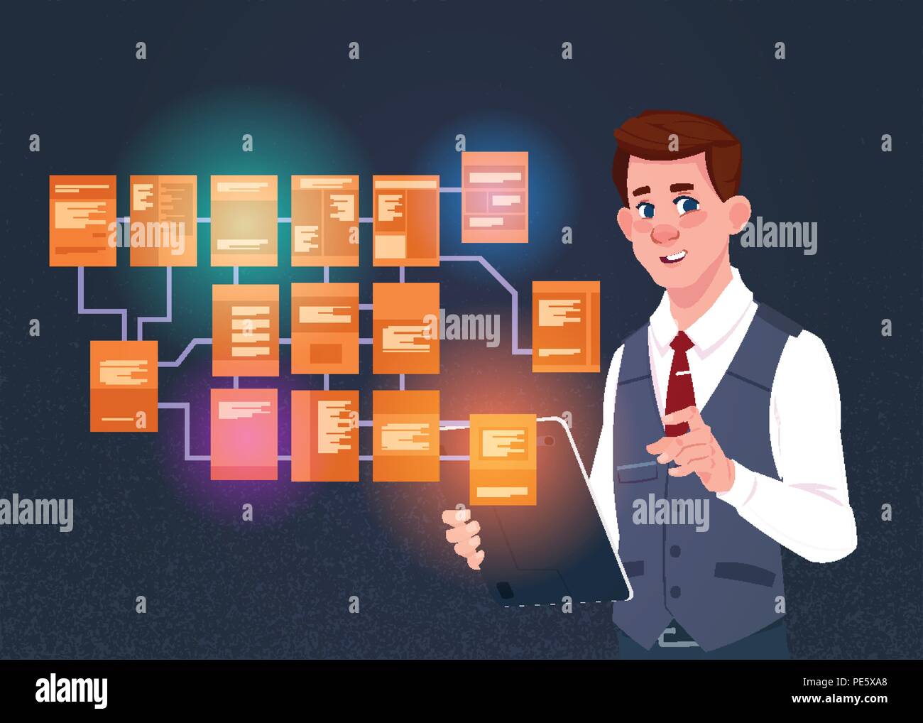 Flowchart structure hi-res stock photography and images - Alamy
