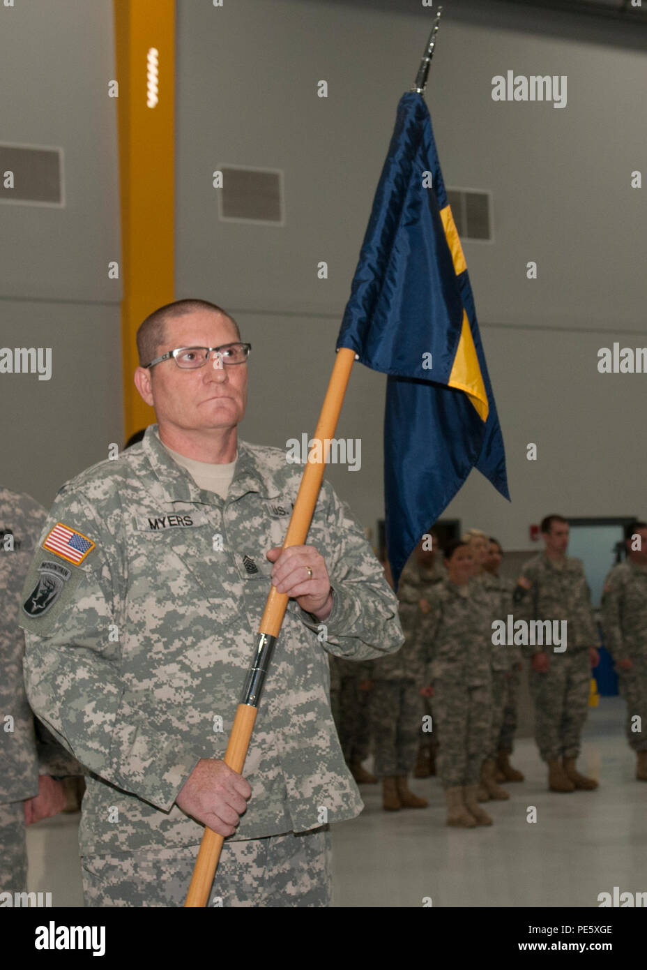 Command Sgt. Maj. Raymond Myers, 86th Troop command sergeant major ...