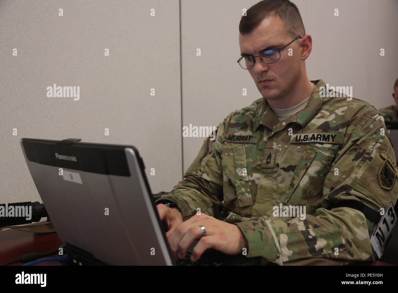 U.S. Army Sgt. 1st Class Jesse Murray, assigned to U.S. Army Africa ...
