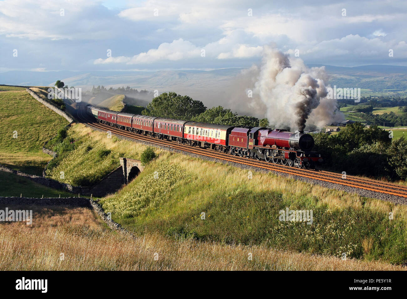 Lms princess class locomotive hi-res stock photography and images - Alamy