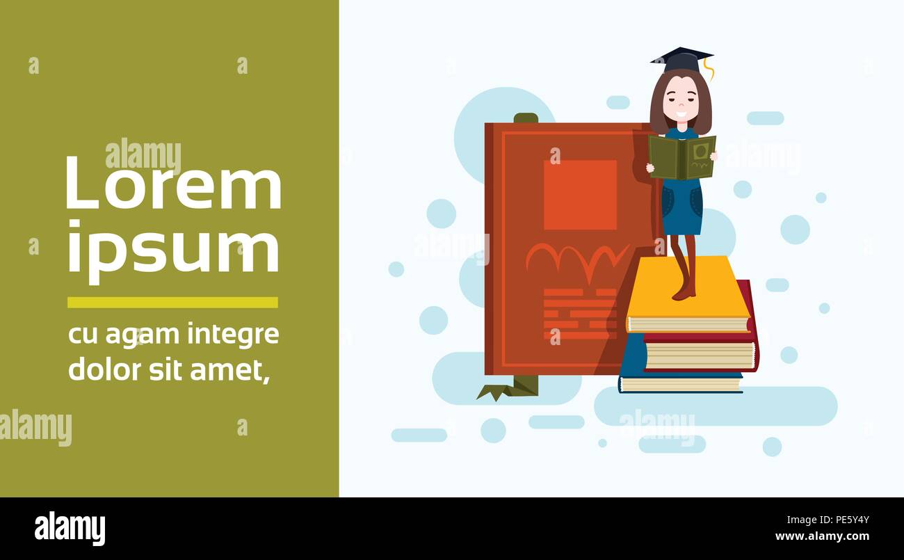 Teen girl study vertical Stock Vector Images - Alamy