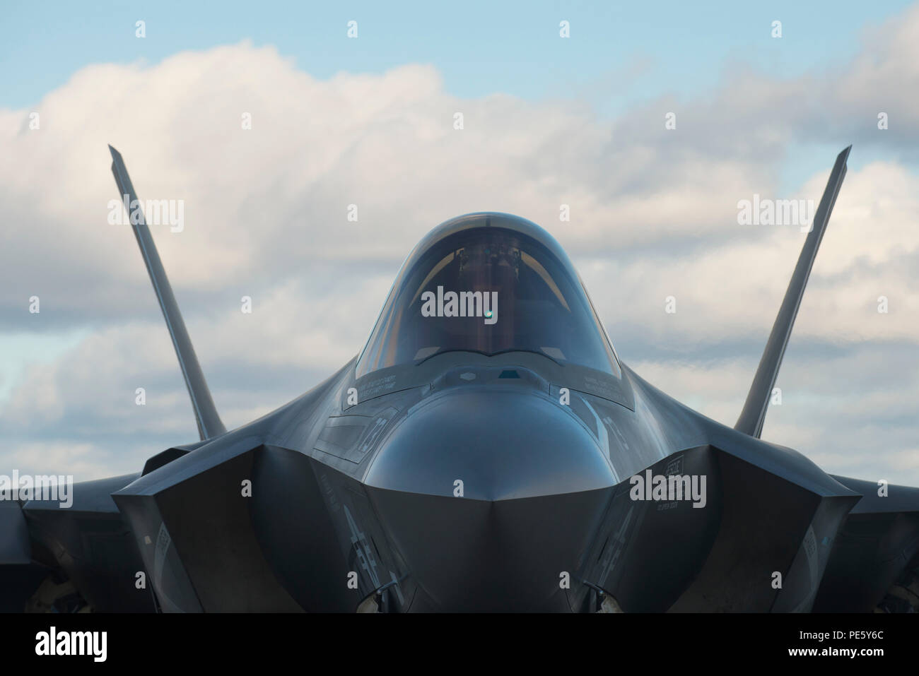 ATLANTIC OCEAN (Oct. 2, 2015) Cmdr. Tony "Brick" Wilson prepares to ...