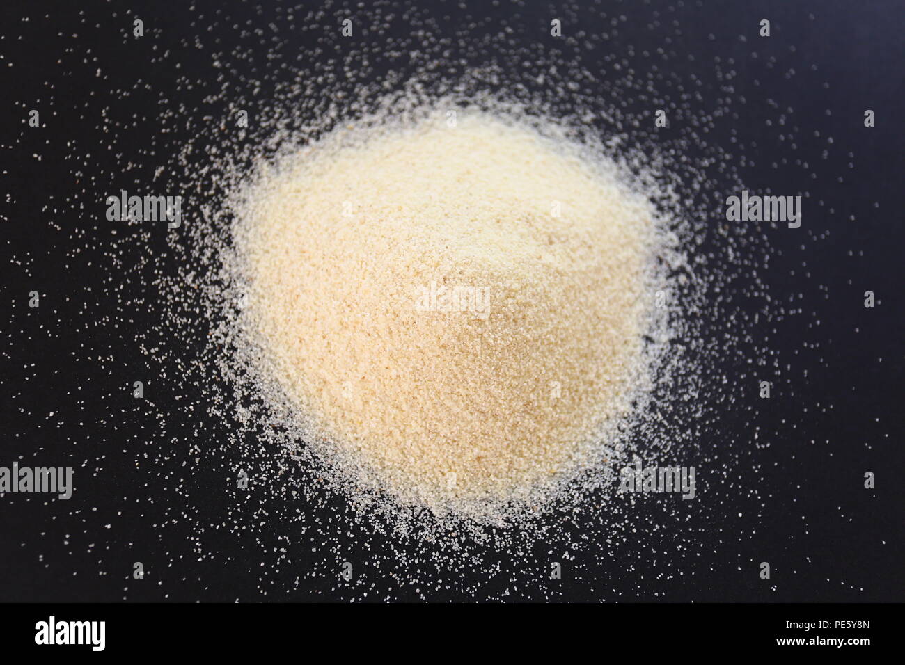 Food: Semolina porridge Stock Photo - Alamy