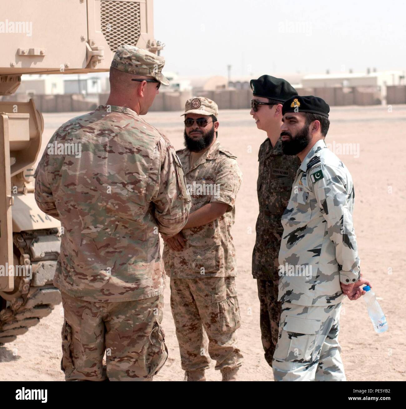 Staff Sgt. Michael Perna, section chief, Battery C, 3rd Battalion, 29th ...