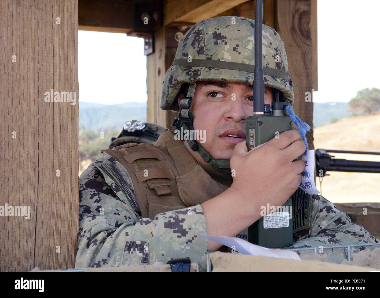 150924-N-DH124-015 FORT HUNTER LIGGETT (Sept. 24, 2015)- Utilitiesman ...