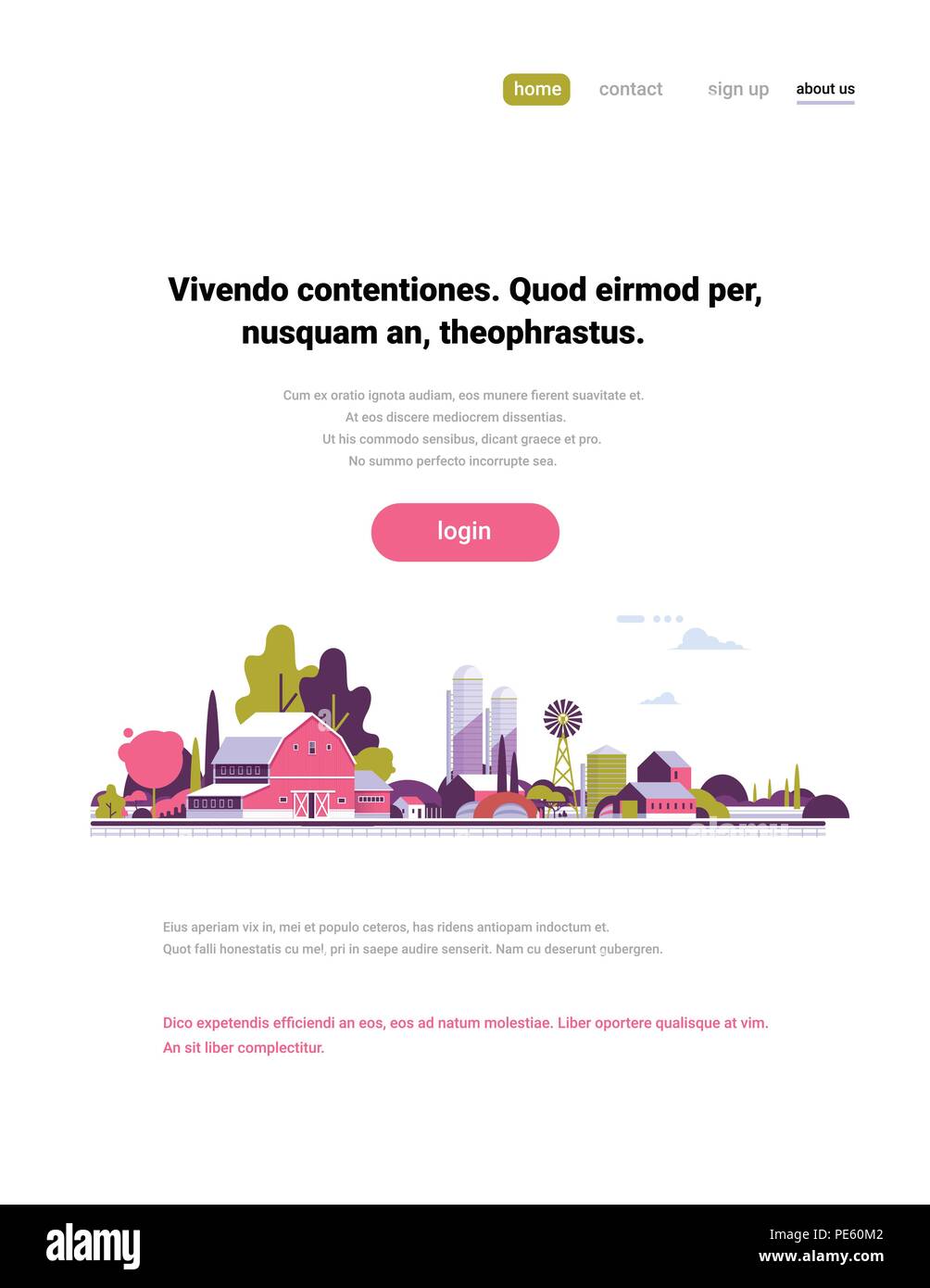 Vertical farm buildings Stock Vector Images - Alamy