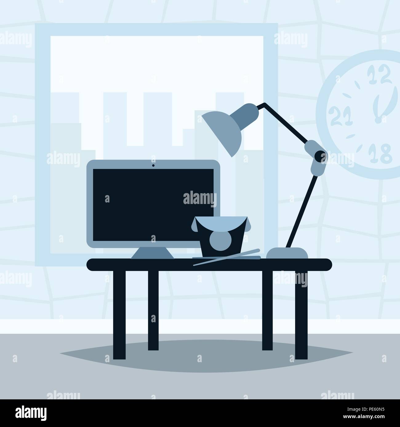 Workspace animation hi-res stock photography and images - Alamy