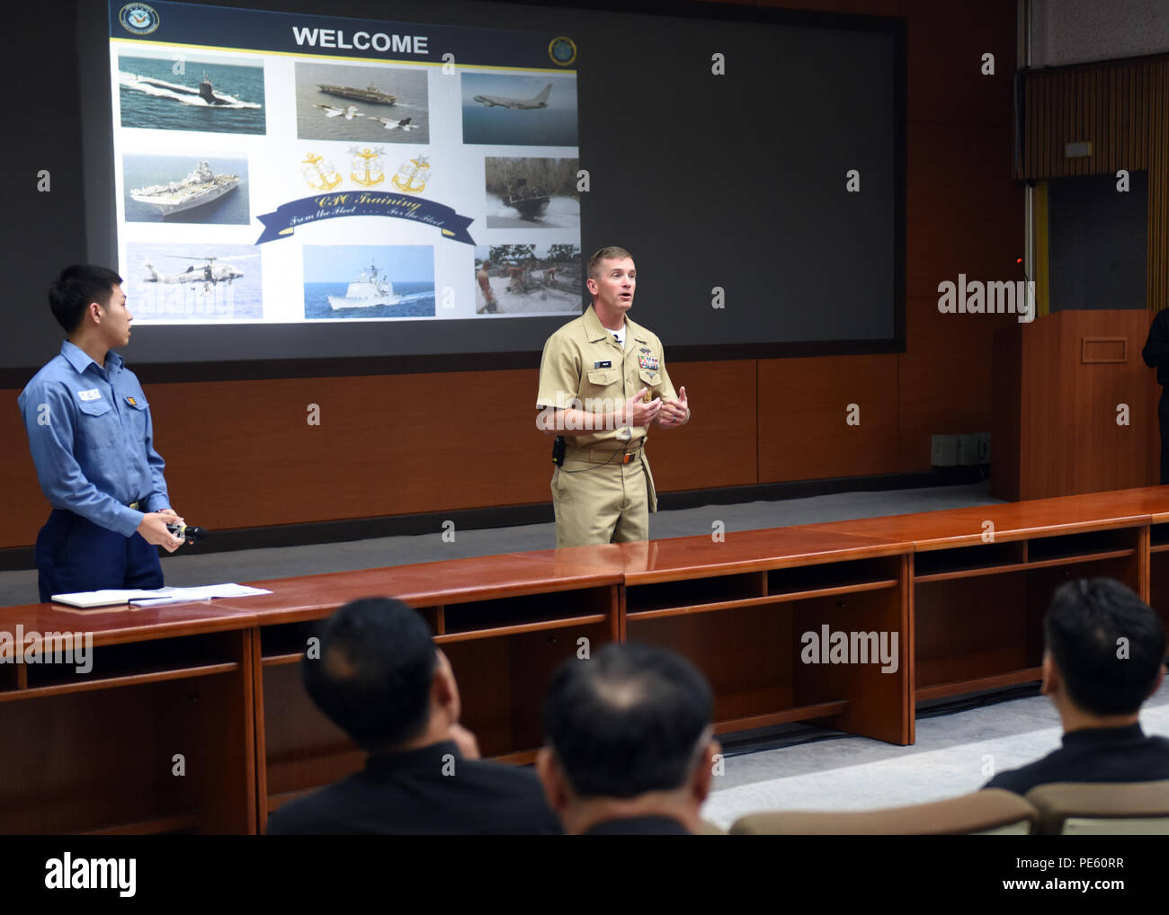 150606-N-AD372-045 CHINHAE, Republic of Korea, (Oct.6, 2015) Command ...