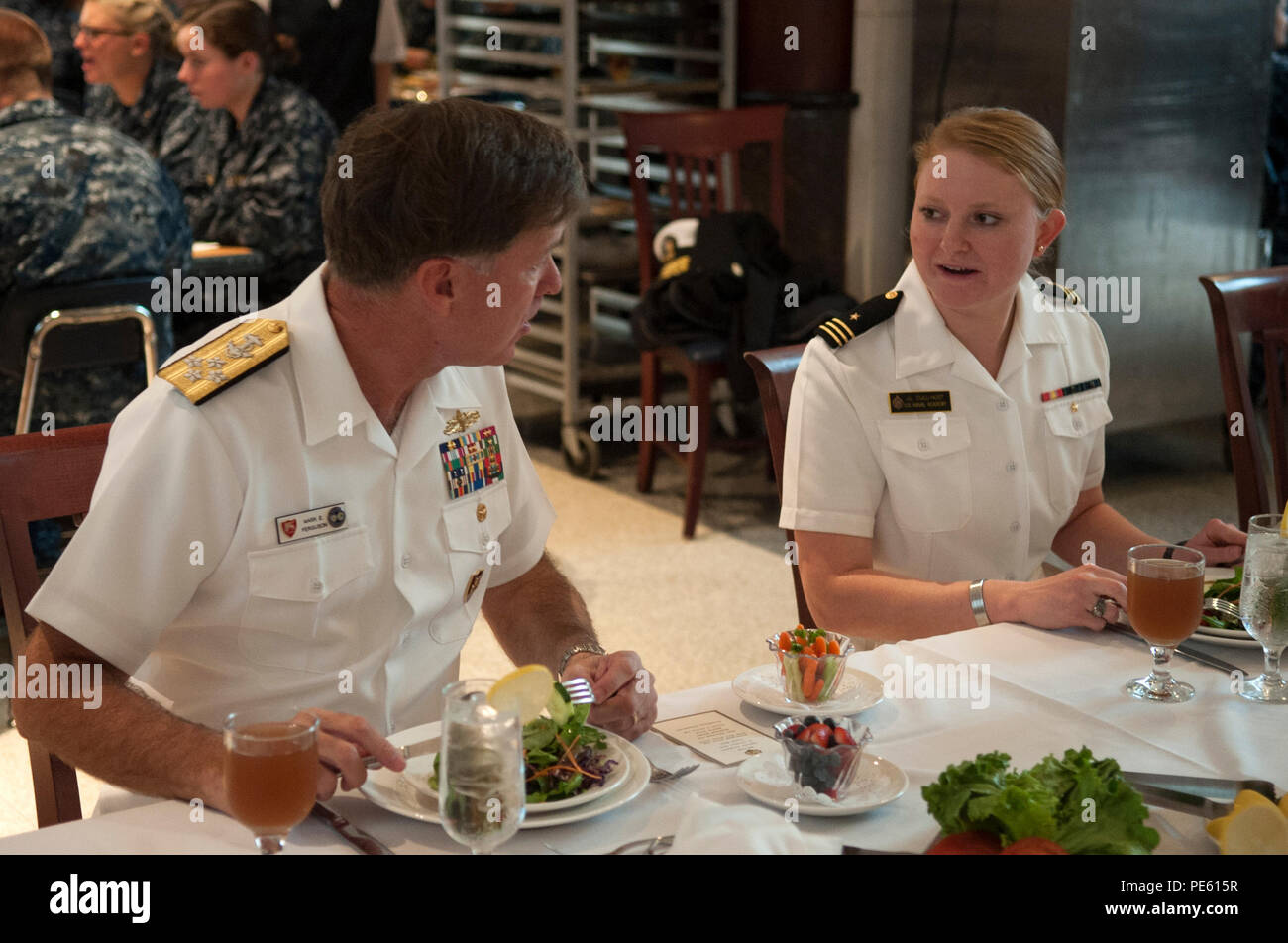 151002-N-TO519-035 ANNAPOLIS, Md. (Oct. 02, 2015) Adm. Mark Ferguson ...