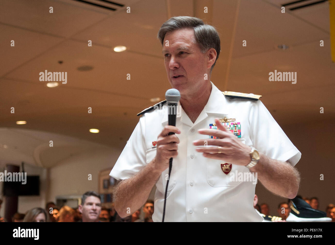 151002-N-TO519-024 ANNAPOLIS, Md. (Oct. 02, 2015) Adm. Mark Ferguson ...