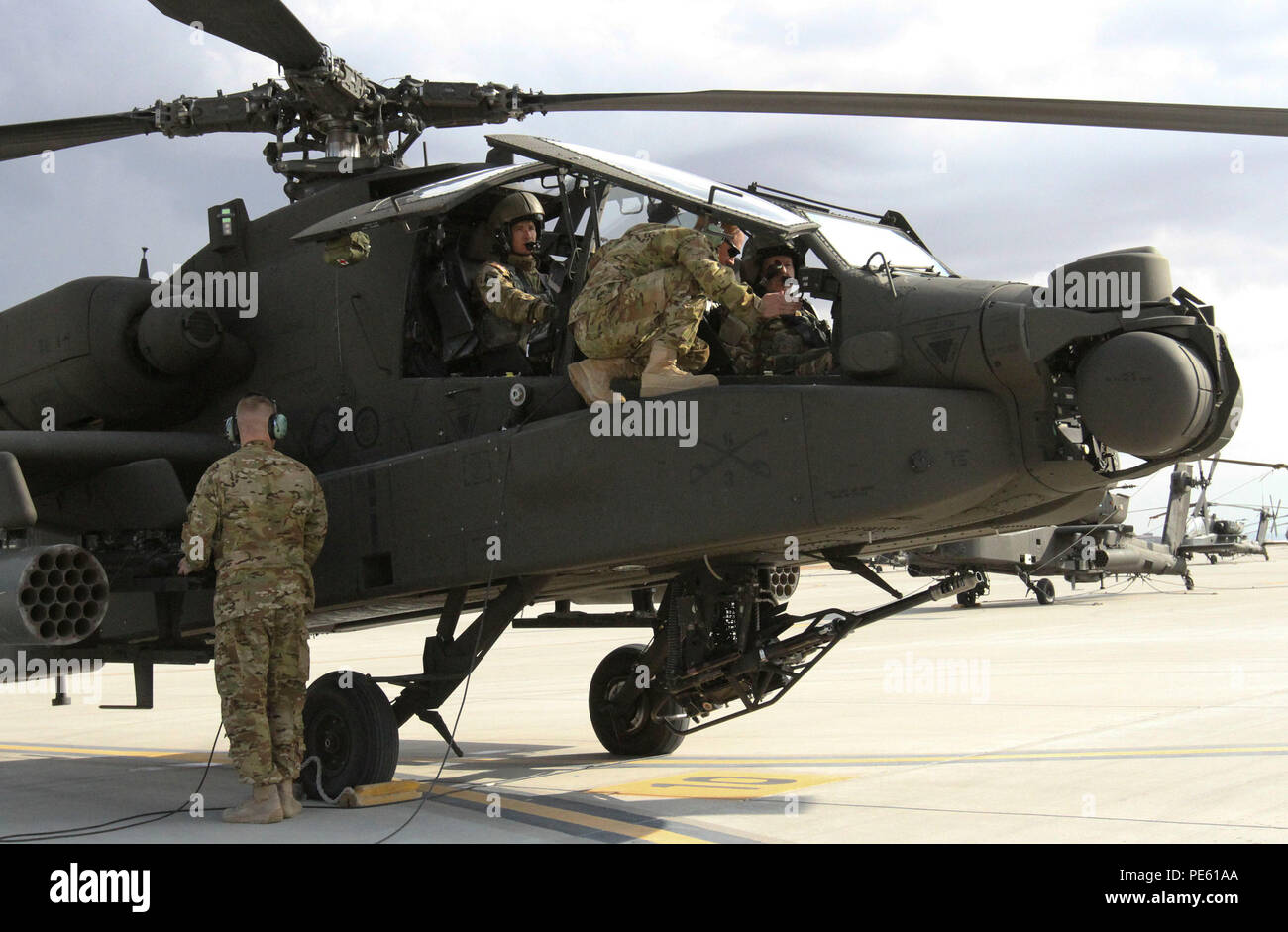 A Soldier assigned to 3rd Squadron, 6th Cavalry Regiment, Combat ...