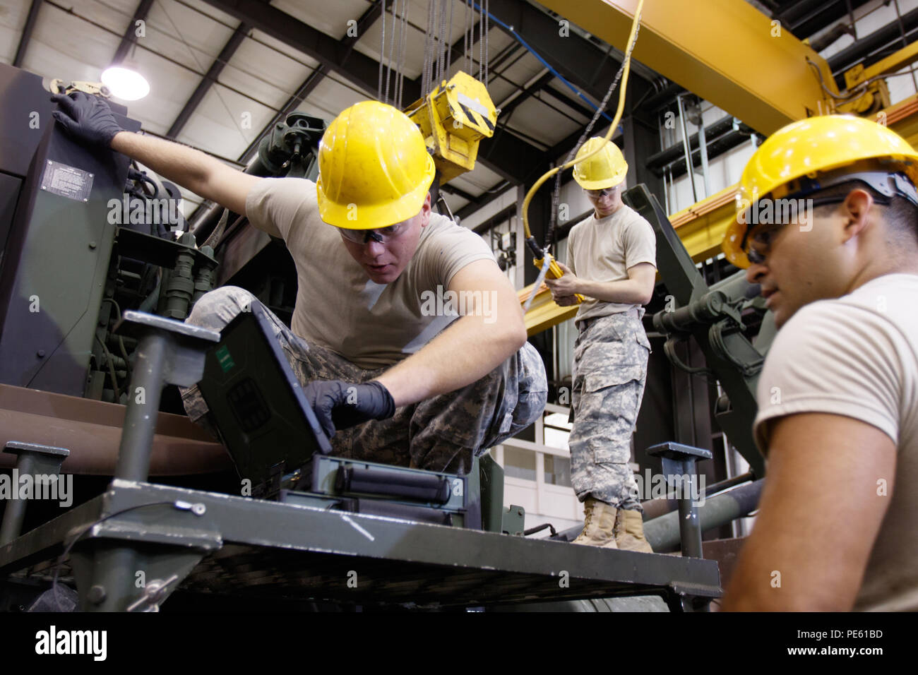 Overhead crane inspection hi-res stock photography and images - Alamy