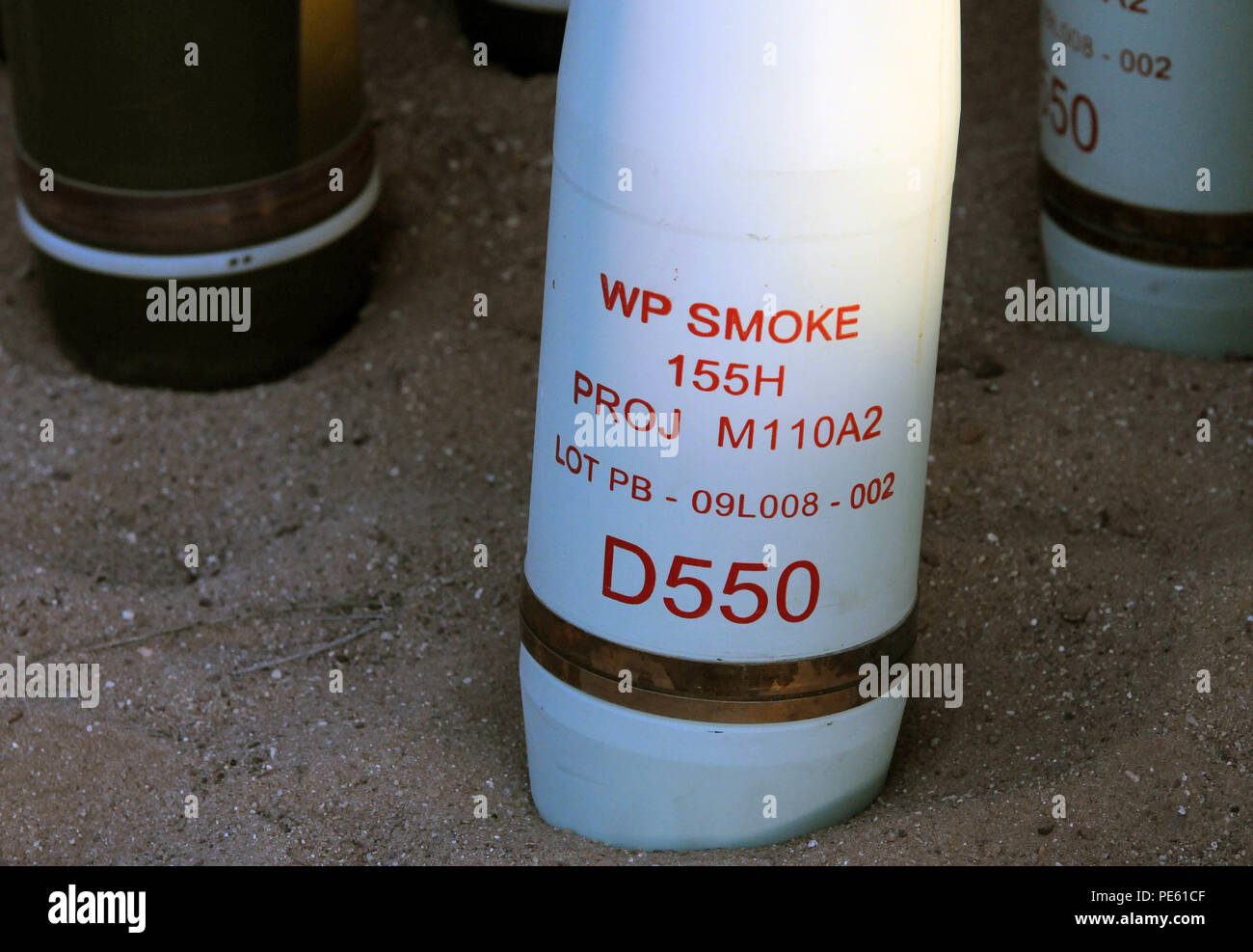 A variety of 155-mm howitzer rounds are used for the Norwegian M109A3 ...