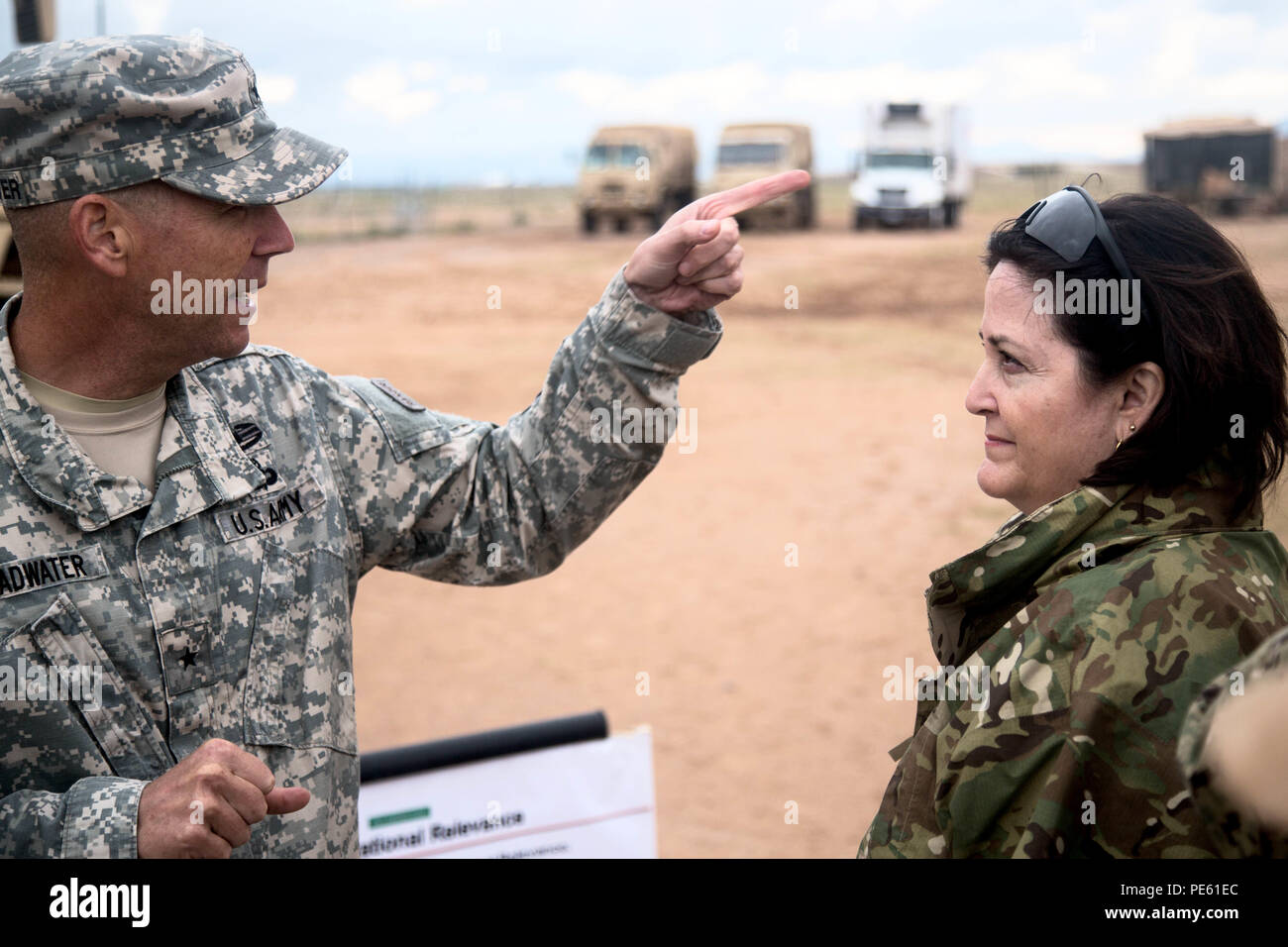 Brig. Gen. Jeffery Broadwater, deputy commanding general for Support ...